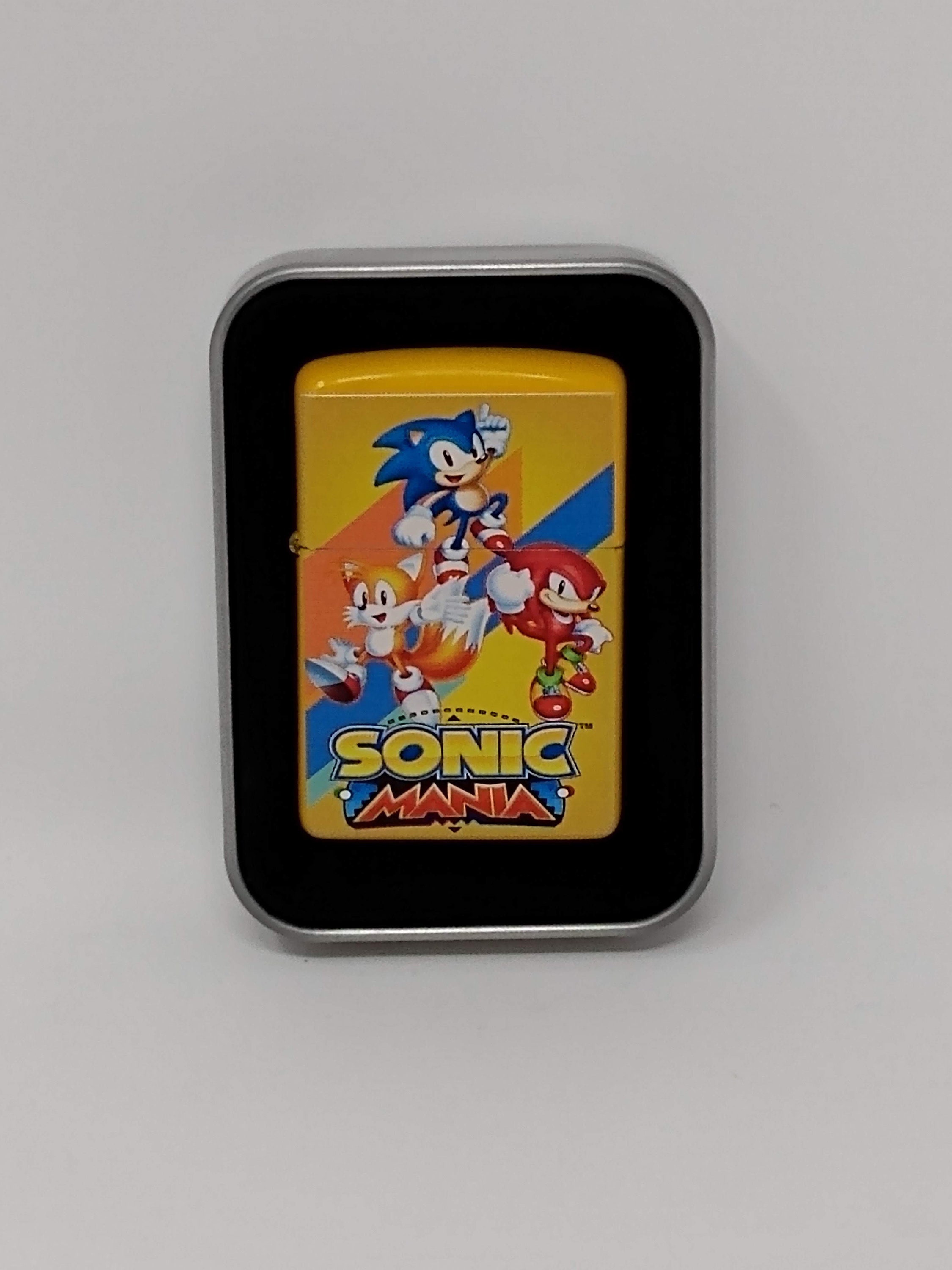 Sonic Mania Sonic the Hedgehog, Tails, Knuckles Stainless Steel Lighter ...