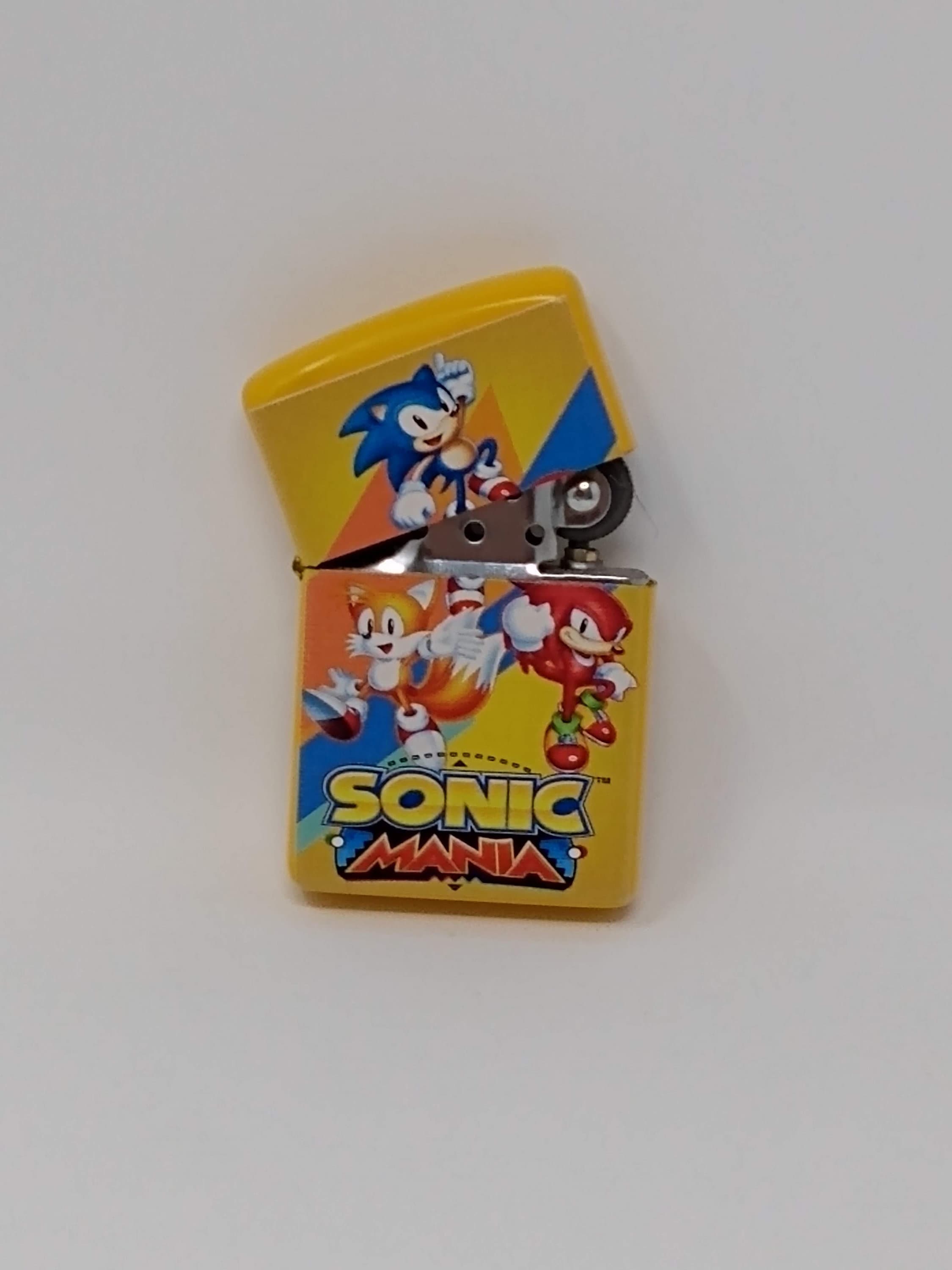 Sonic Mania Sonic the Hedgehog, Tails, Knuckles Stainless Steel Lighter ...