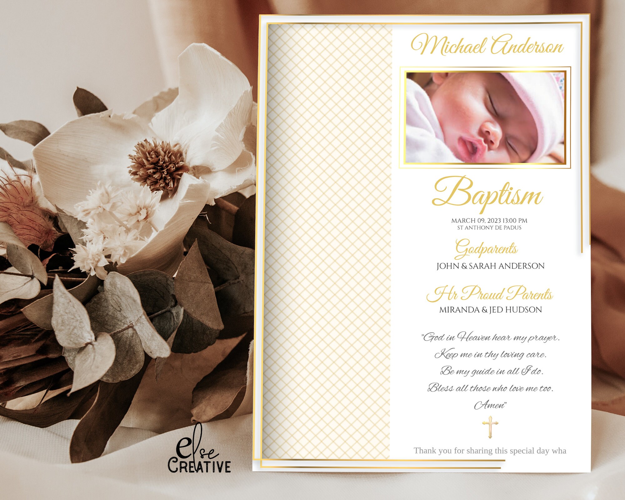 Baptism Favors,baptism Cards,rosary Cards,baptism Memories,baptism Text ...