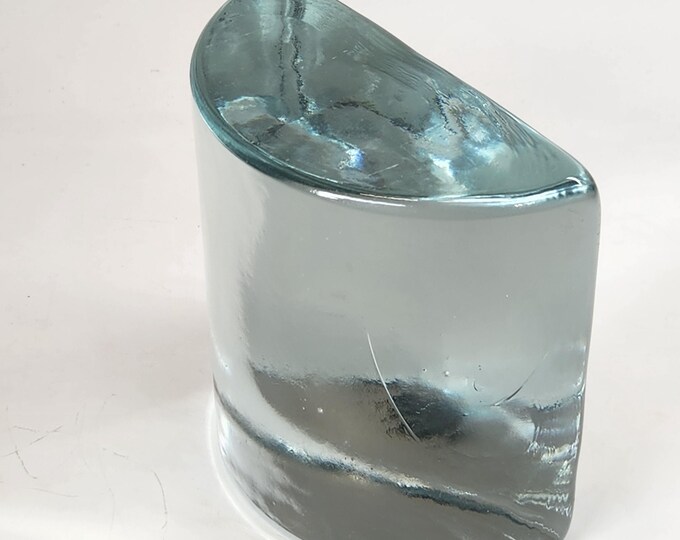 Pair of Vintage MCM Crystal-glass Daum France Free-form Bookends - Etsy
