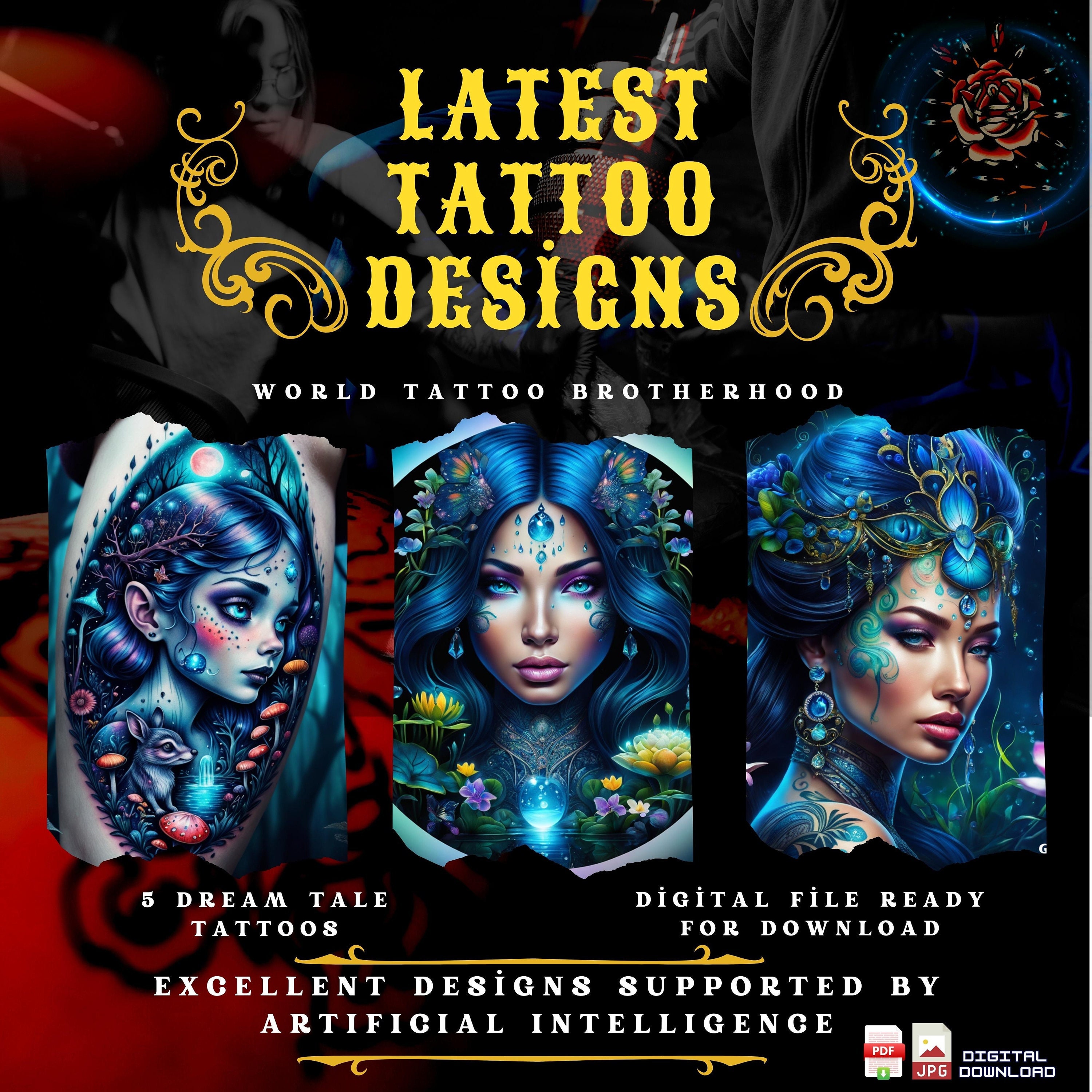 Grimm Fairy Tale Tattoos