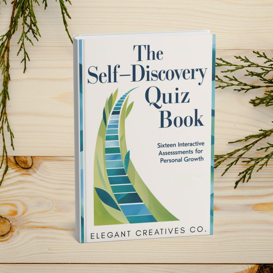The Self-discovery Quiz Book | 16 Interactive Personality & Growth ...