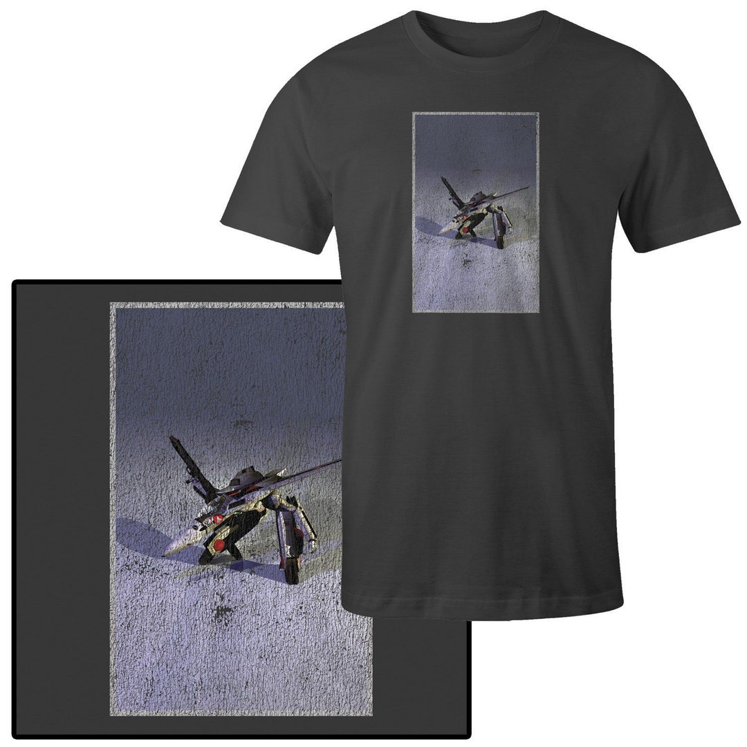 Fan Art Robotech Macross Veritech Robot Jet T-shirt - Etsy