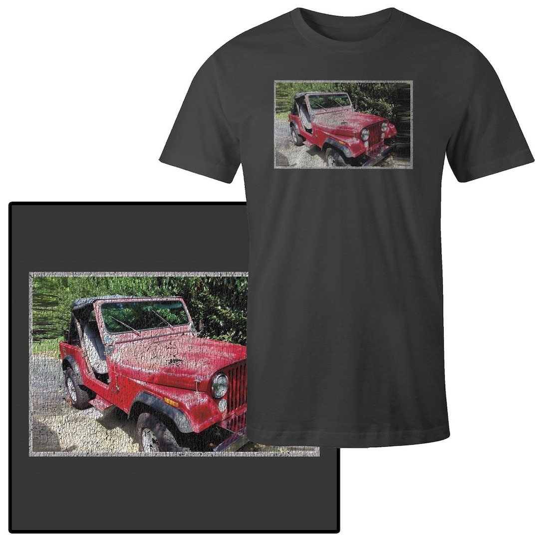 Jeep Cj7 Wrangler Classic Car off Road T-shirt - Etsy