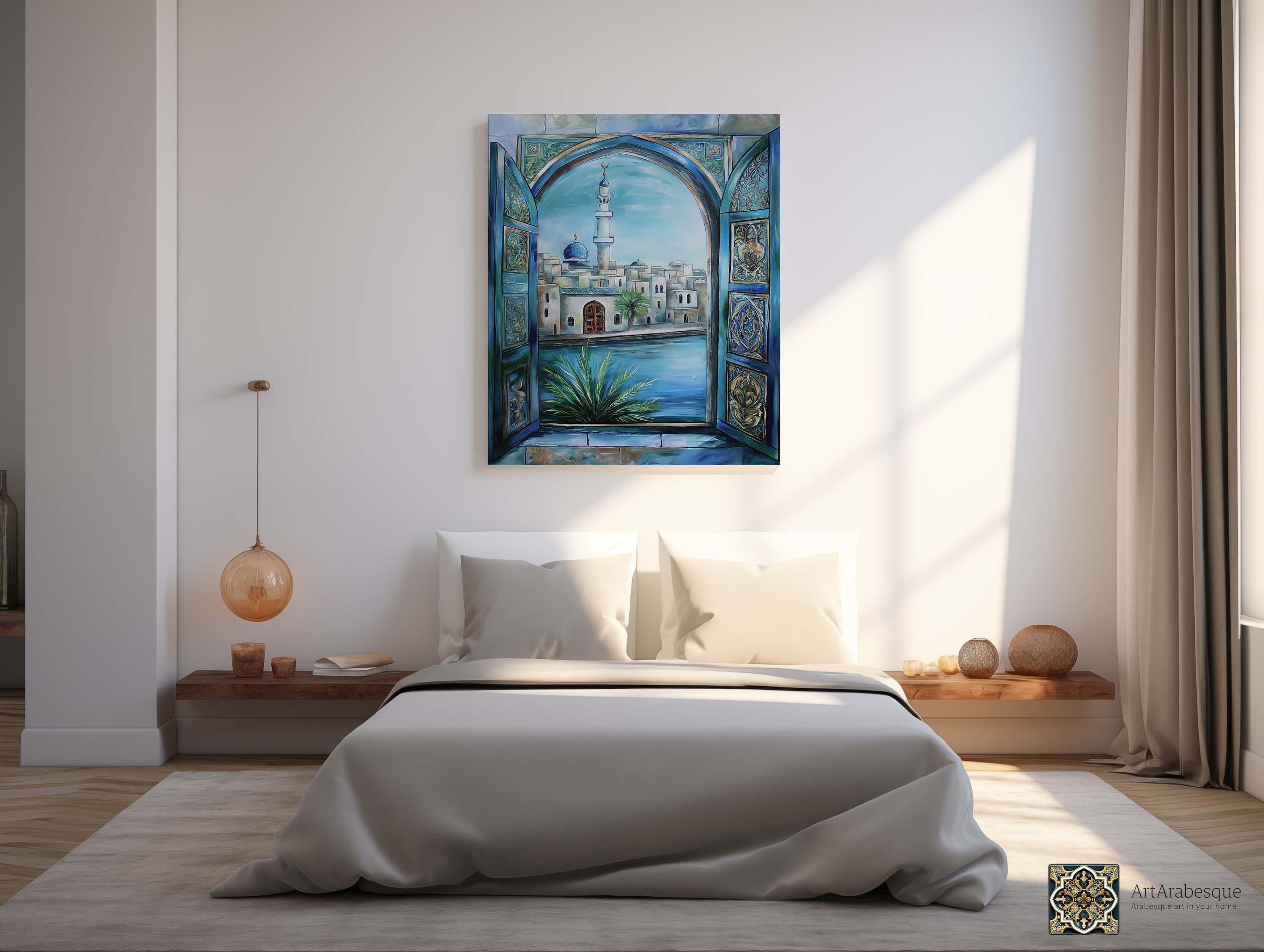 Arabesque Islamic Art Decoration Wall Art Design Stunning Mosque in the ...