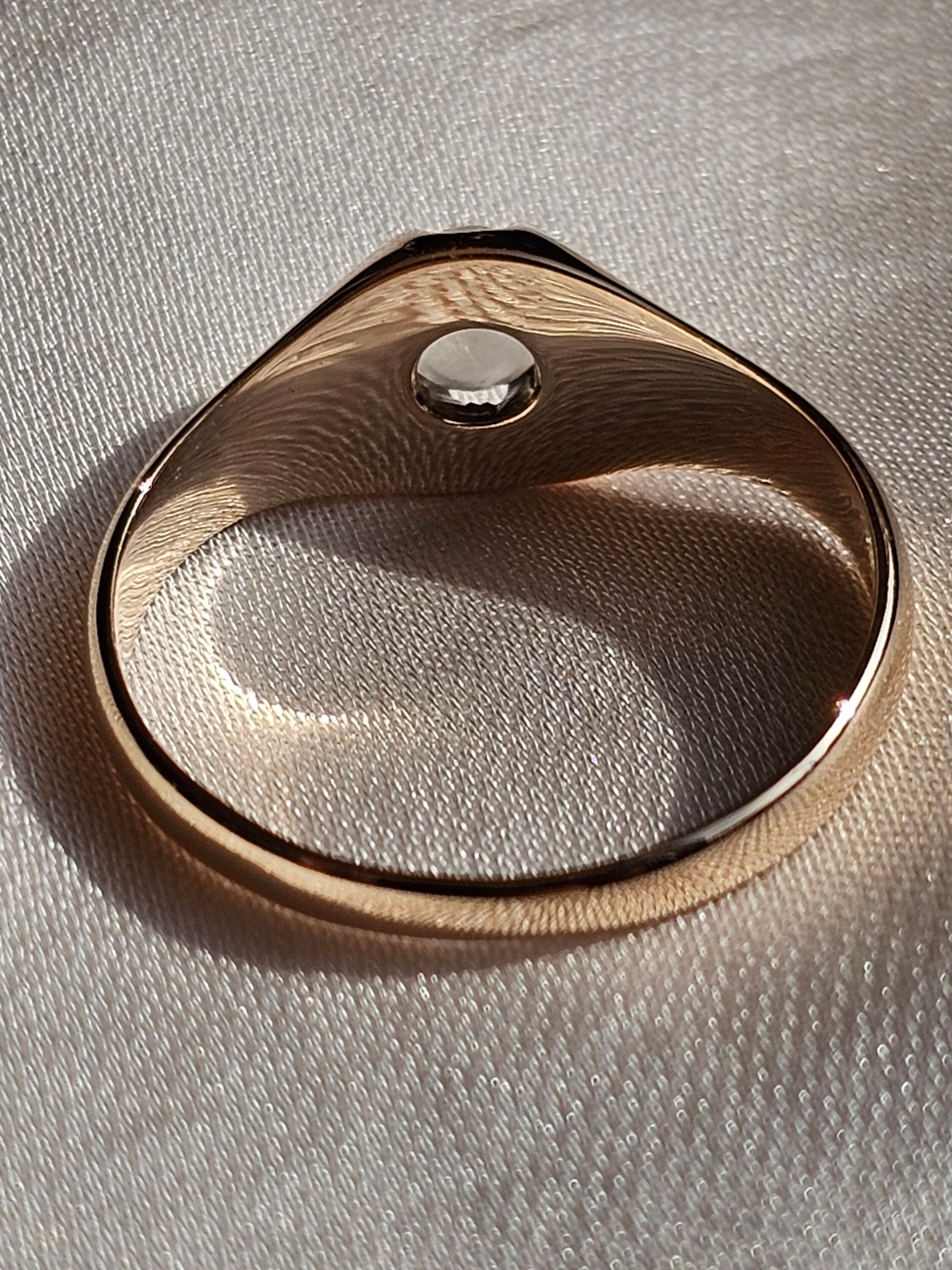 Antique 10 Karat Belcher Setting Moonstone Ring - Etsy