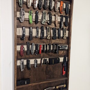 Knife Display Boards Custom Wood, Magnetic Wall-mount Knife and ...