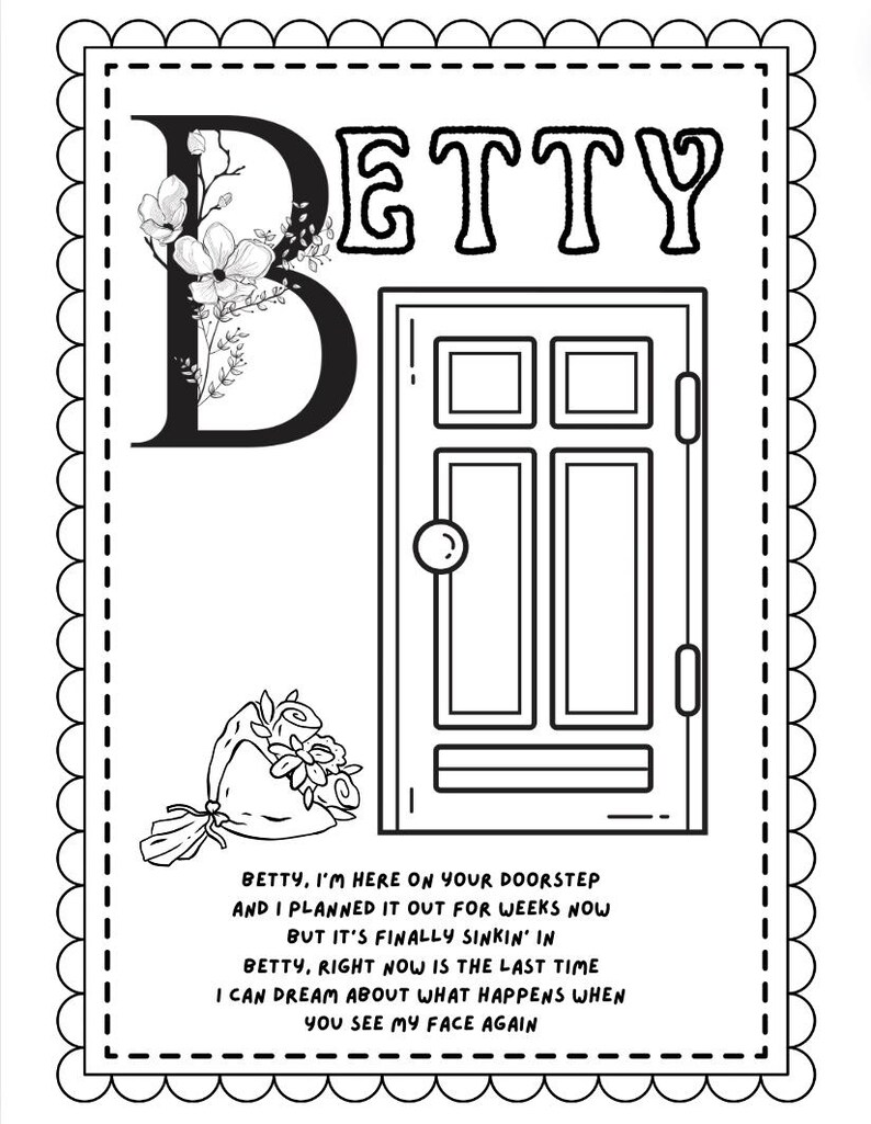 Taylor Swift Abc's Coloring Book screaming Color - Etsy