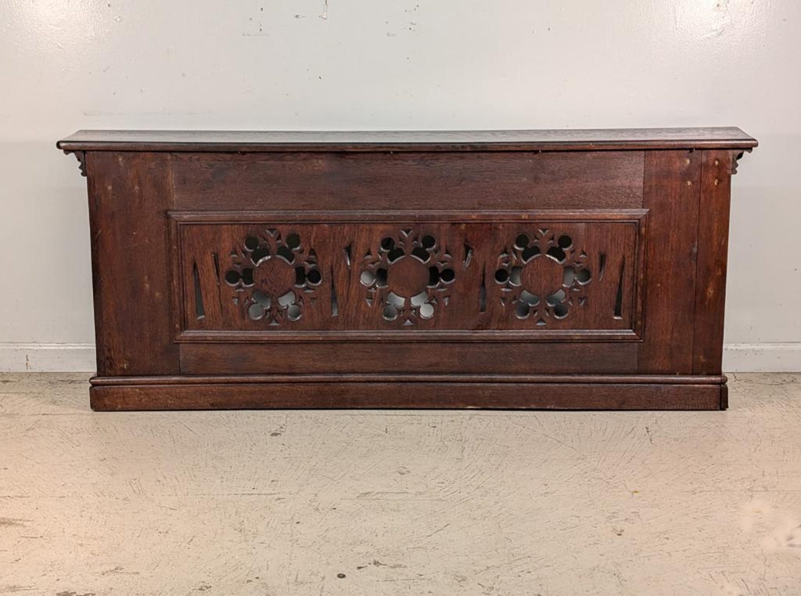 Gilded Oak Wood Gothic Revival Communion/altar Rail/railing/divider - Etsy