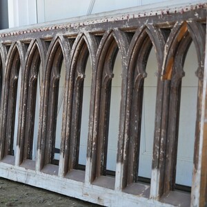18 Feet of Rustic Gothic Wood Gothic Prayer/communion Rail/railing - Etsy