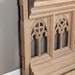 Unfinished Oak Wood Gothic Communion/altar Rail/railing/divider - Etsy