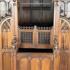 ARRIVES 2025: 3 AVAILABLE Antique Beautifully Carved Gothic ...