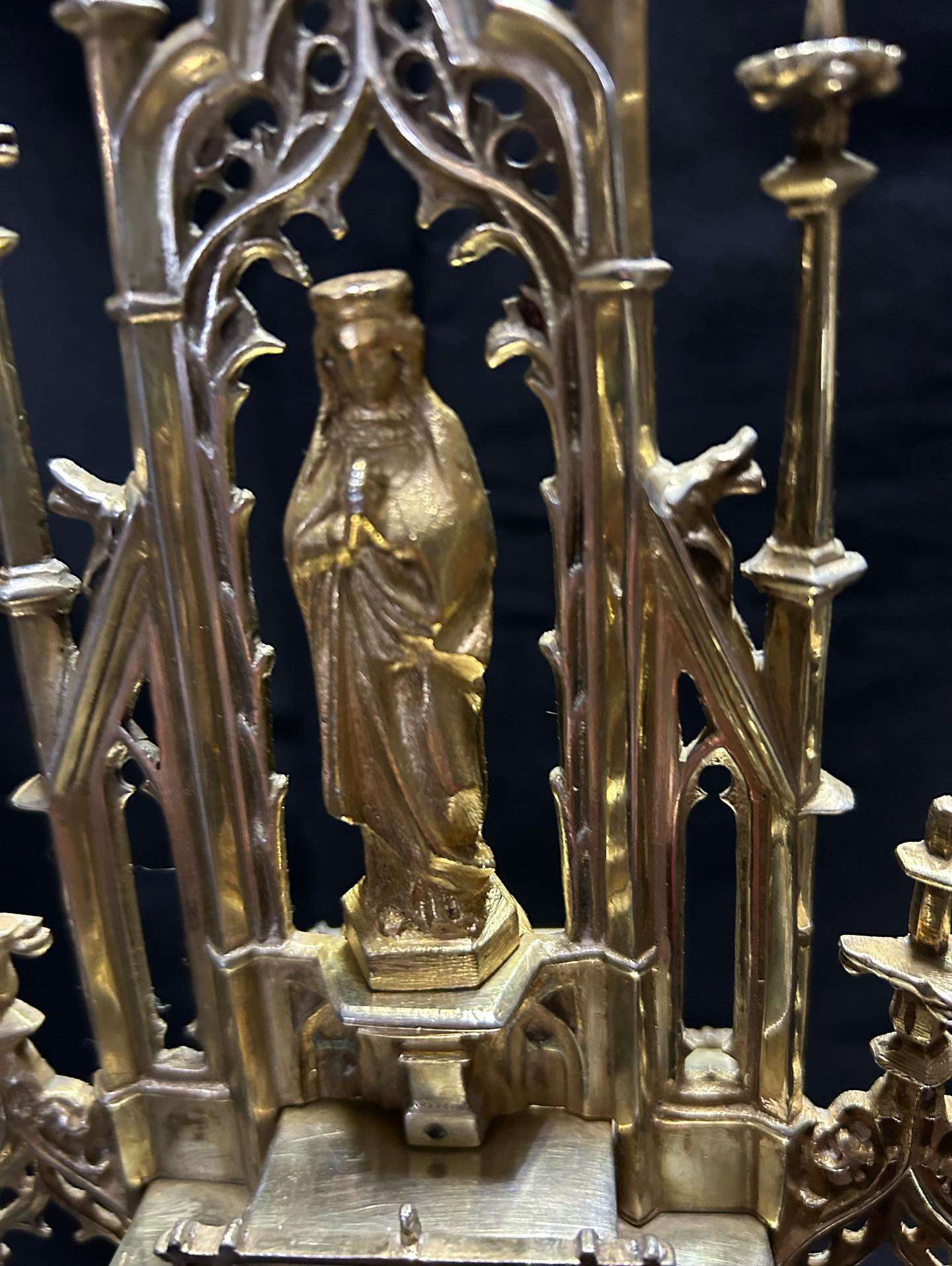 Antique Silver Plated Bronze Gothic Monstrance - Etsy