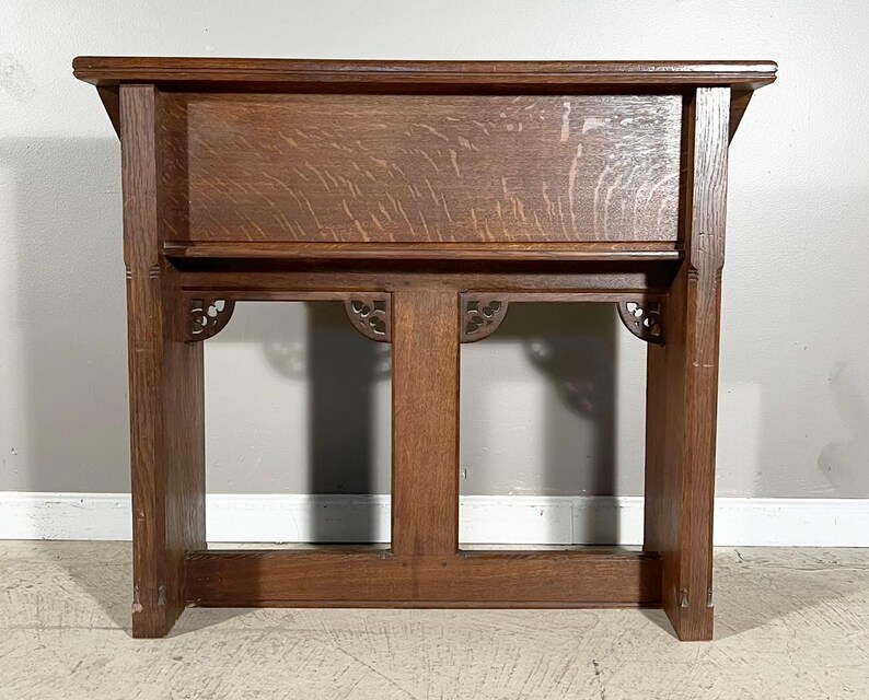 Gothic Antique Oak Wood Prayer/communion Rail/railing - Etsy