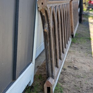 18 Feet of Rustic Gothic Wood Gothic Prayer/communion Rail/railing - Etsy