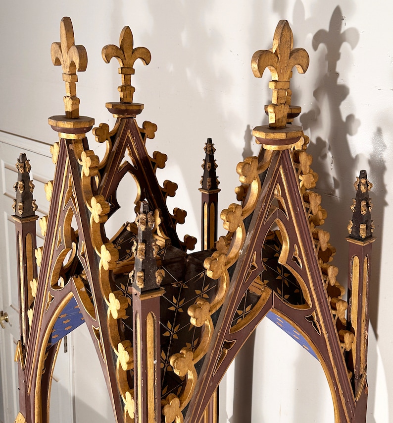 Antique Gothic Revival Baldachin/baldacchino/canopy for an Altar - Etsy
