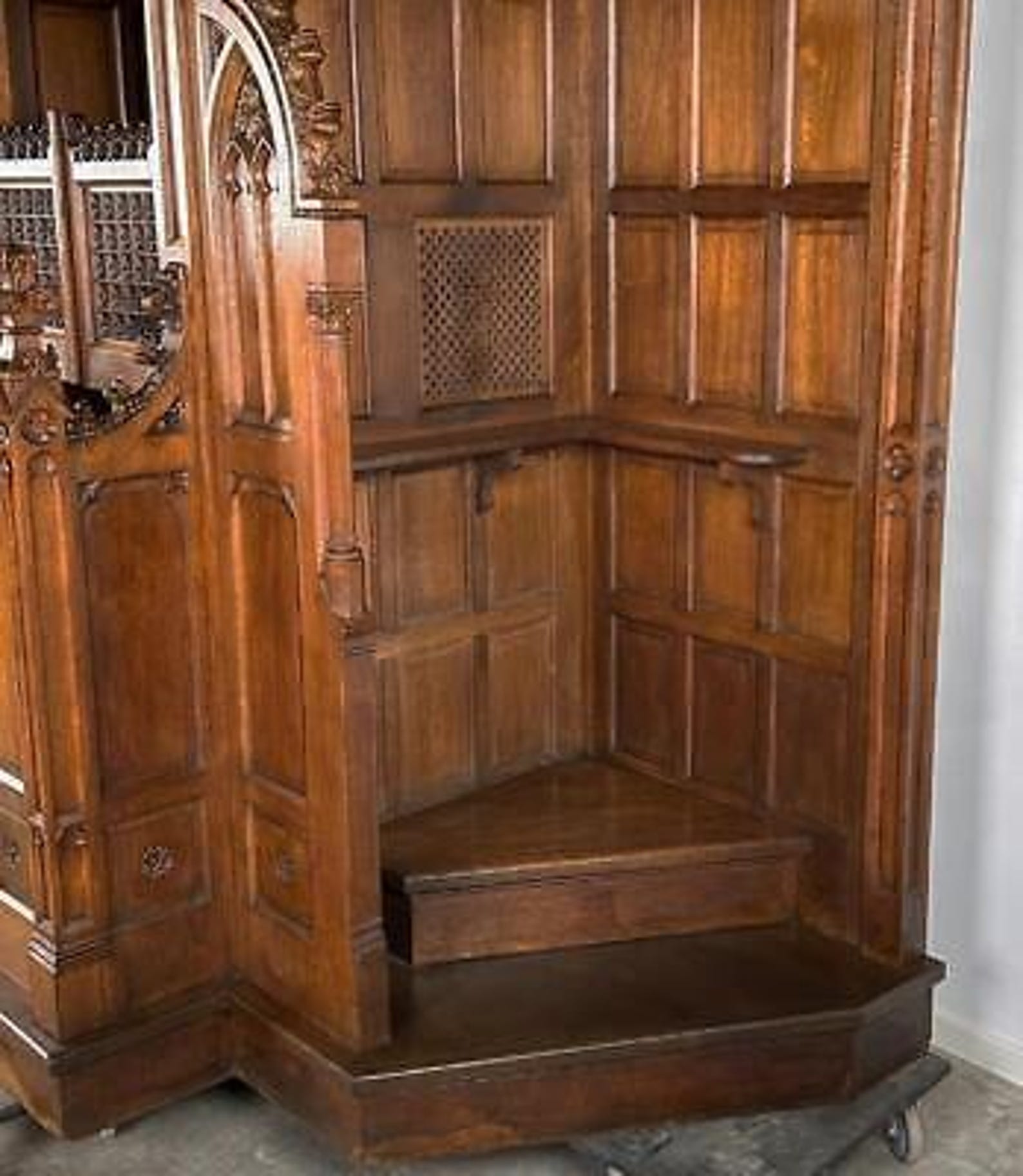 ARRIVES 2025: 3 AVAILABLE Antique Beautifully Carved Gothic ...
