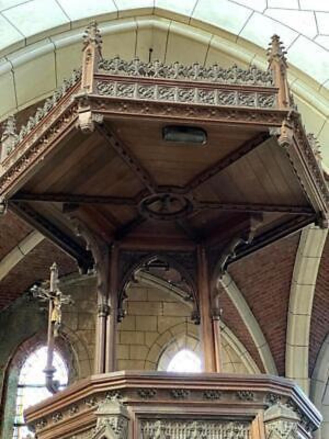 Magnificent Antique Gothic Church Pulpit in Solid Oak - Etsy