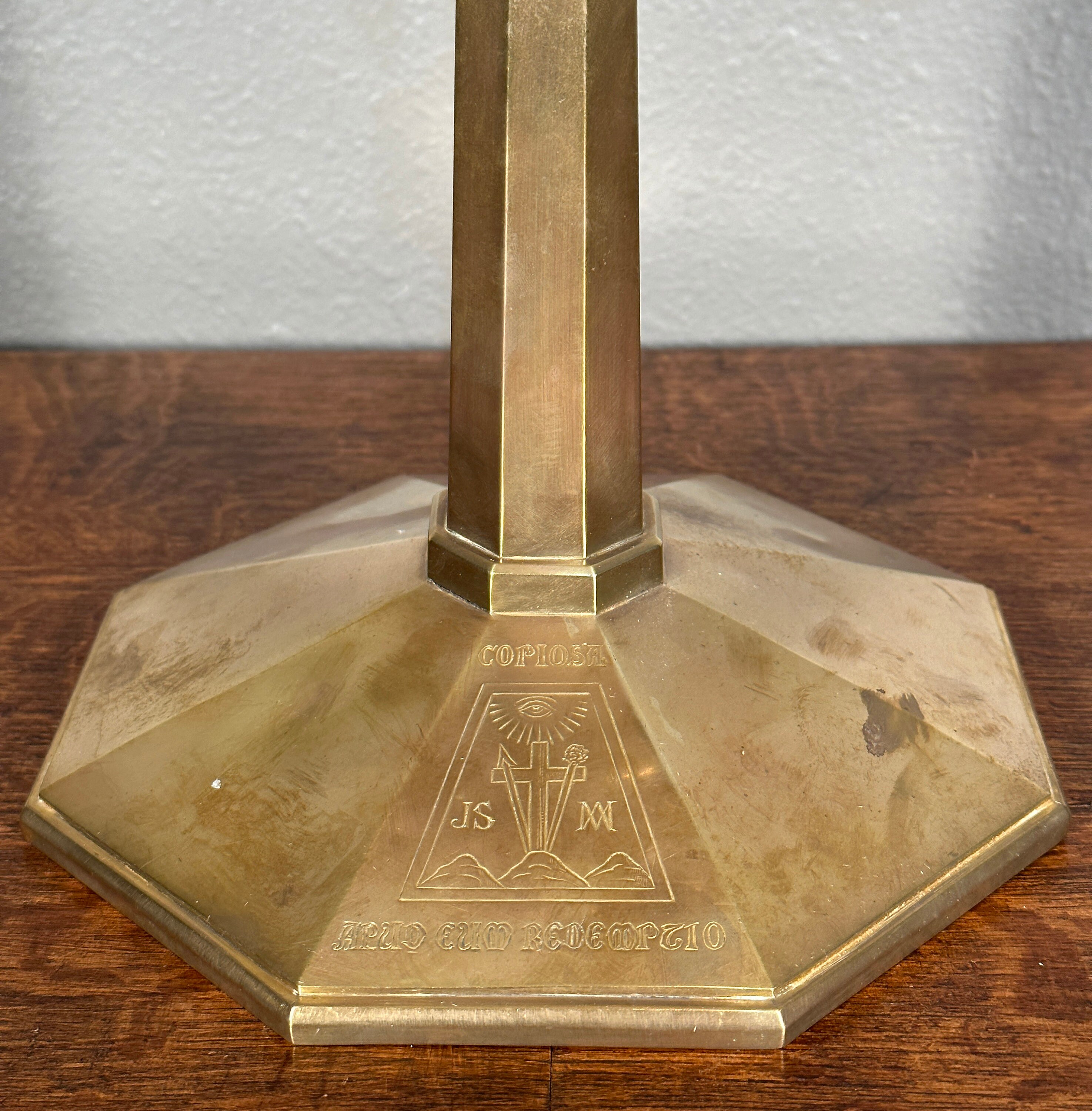 23 Tall Antique Enameled Bronze Gothic Monstrance With Celtic Cross - Etsy