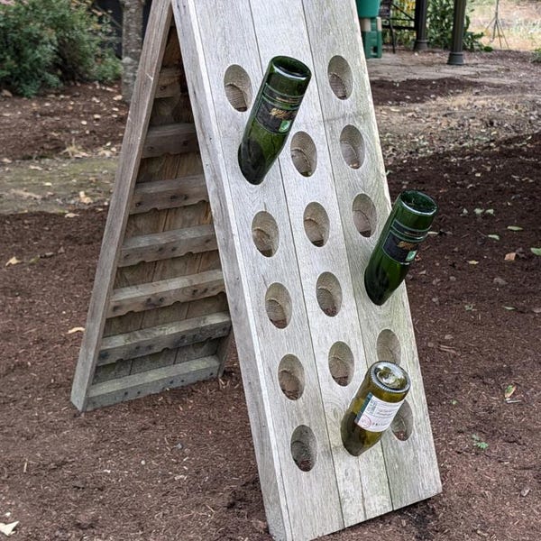 Wine Riddling Rack - Etsy