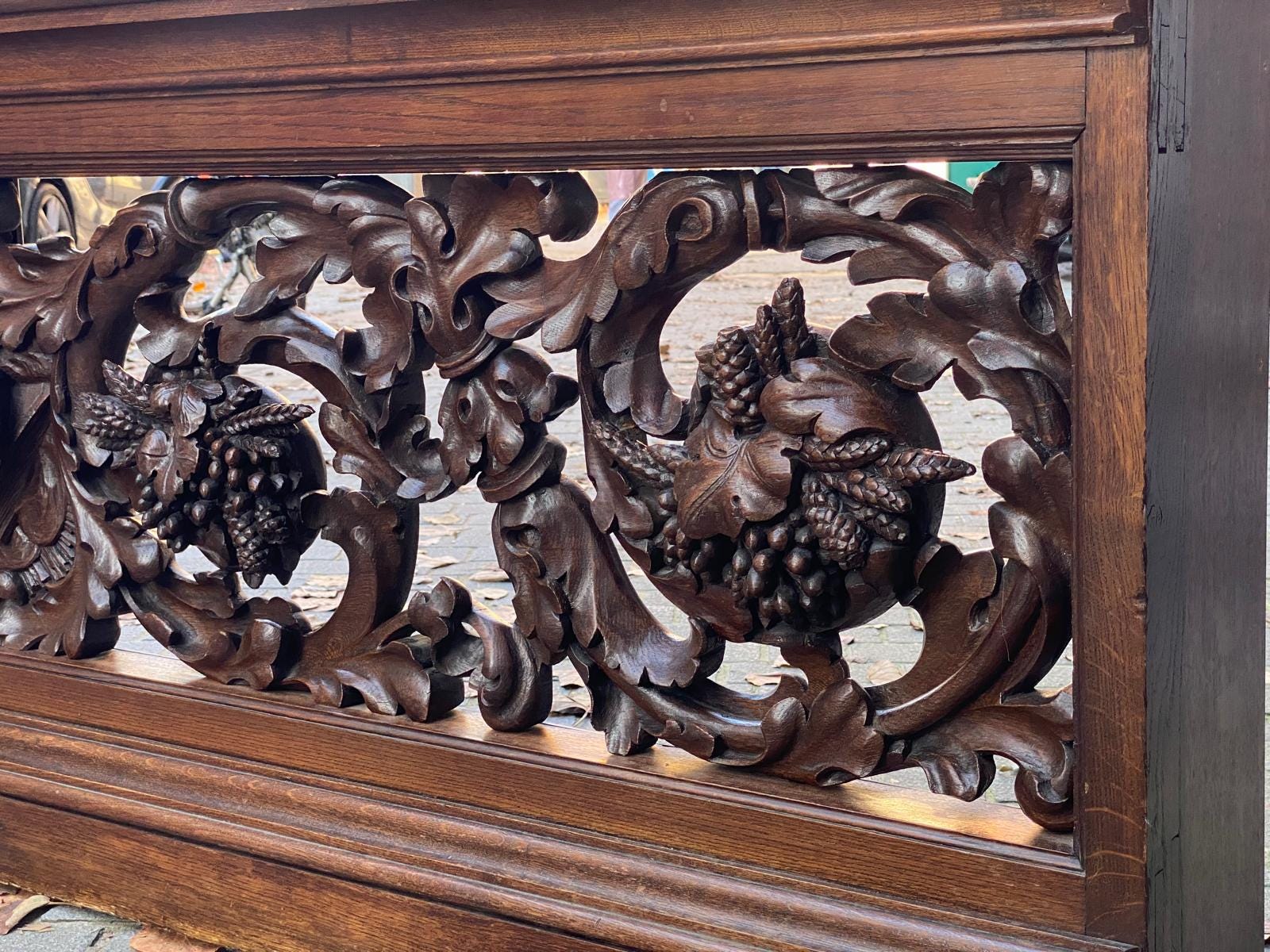 ARRIVES JUNE 2025: Oak Wood Baroque Communion/altar Rail/railing ...