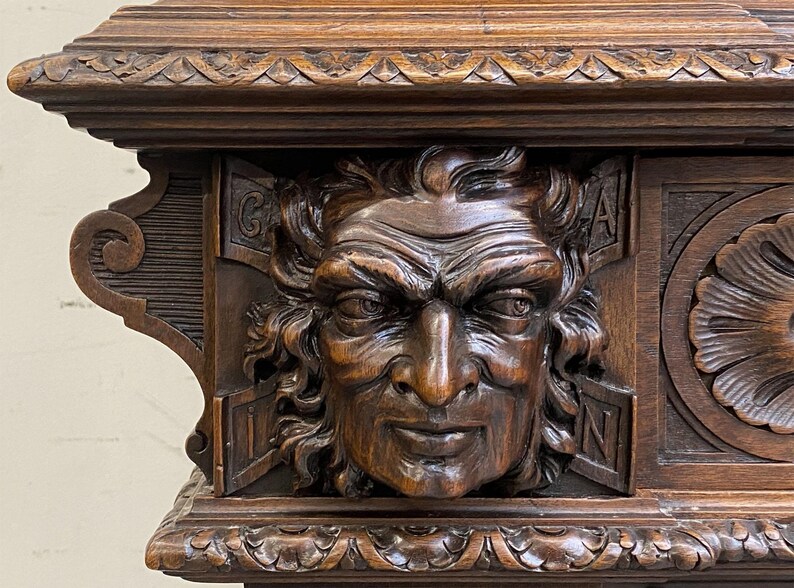 ARRIVES MAR 2025: French Antique Baroque Biblical Parable Scenes ...