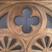 8 Foot Long Antique French Gothic Oak Panel: Transom, Skylight ...