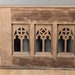 Unfinished Oak Wood Gothic Communion/altar Rail/railing/divider - Etsy