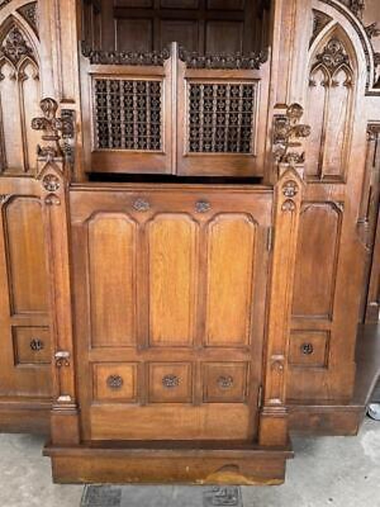 ARRIVES 2025: 3 AVAILABLE Antique Beautifully Carved Gothic ...