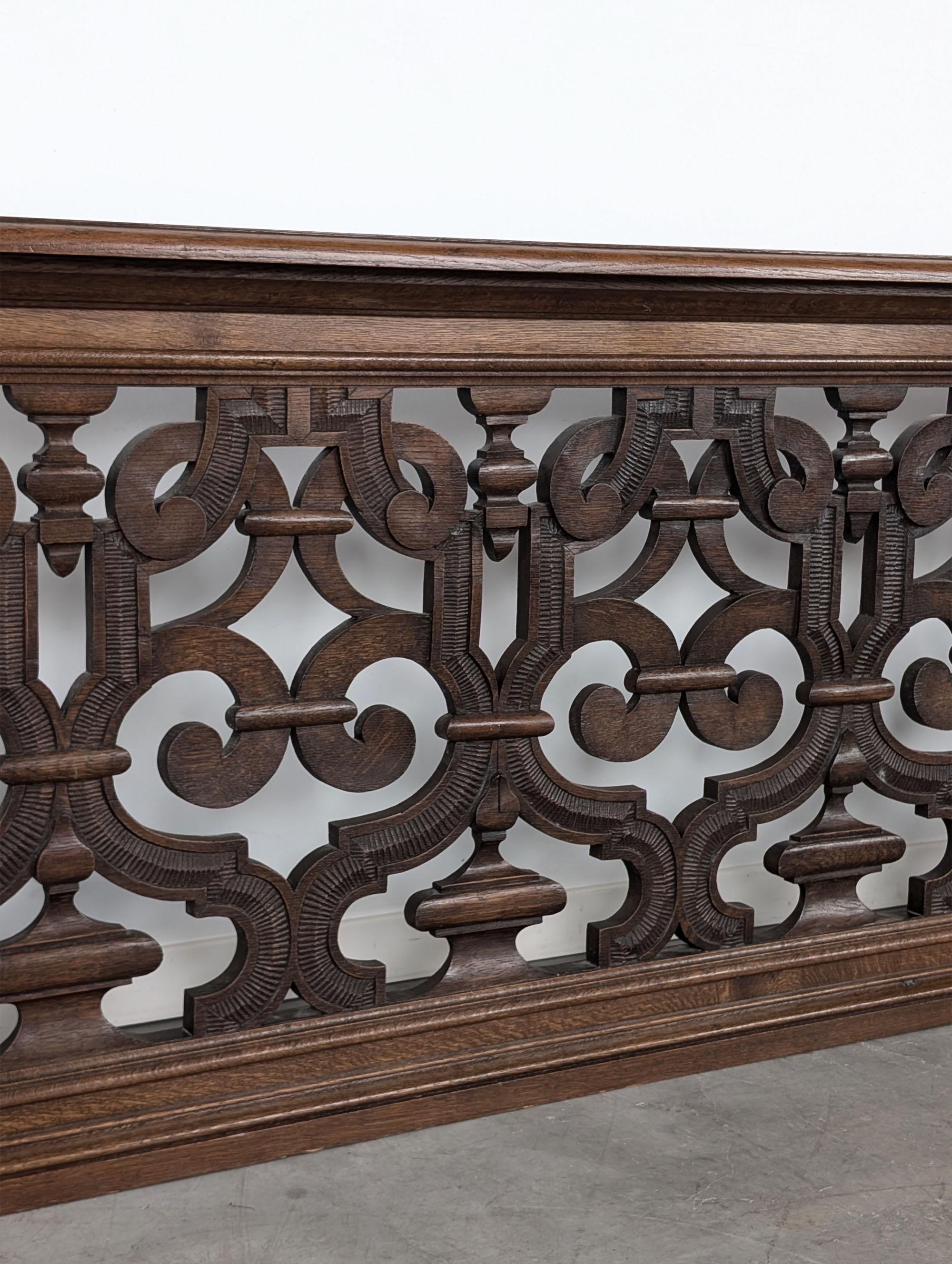 Oak Wood Baroque Communion/altar Rail/railing/room Divider - Etsy