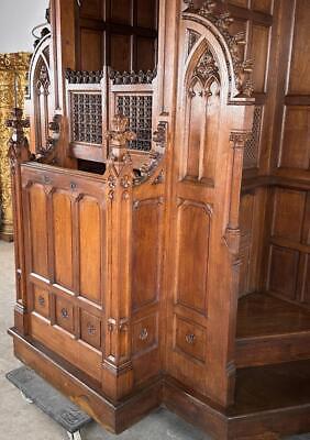 ARRIVES 2025: 3 AVAILABLE Antique Beautifully Carved Gothic ...