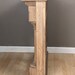 Unfinished Oak Wood Gothic Communion/altar Rail/railing/divider - Etsy