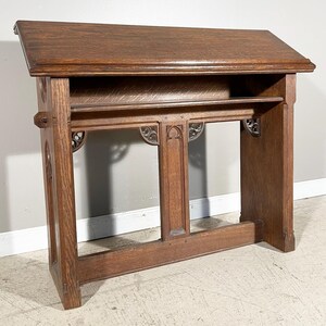 Gothic Antique Oak Wood Prayer/communion Rail/railing - Etsy