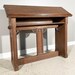 Gothic Antique Oak Wood Prayer/communion Rail/railing - Etsy