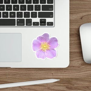 Wild Rose Vinyl Die-cut Stickers - Etsy