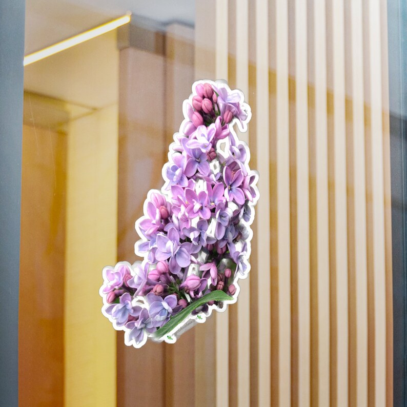 Lilac Kiss-cut Vinyl Decals - Etsy