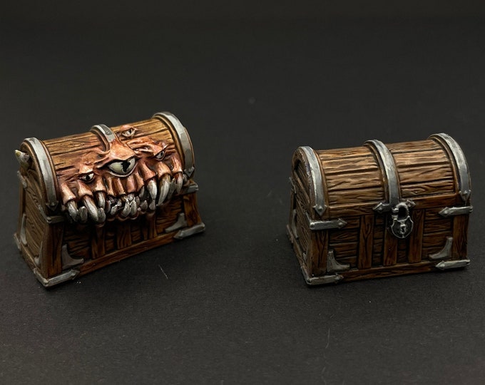 Treasure Chest Gold - Etsy