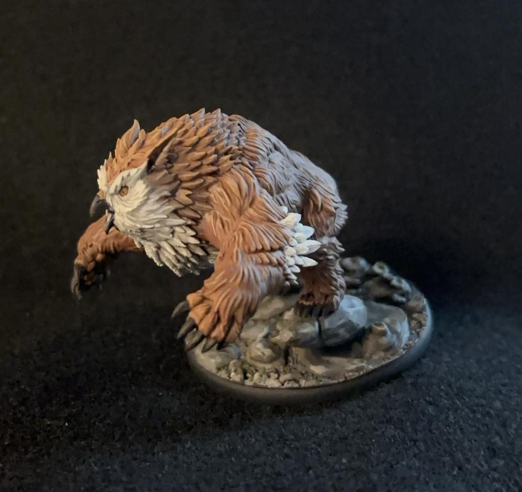 Owlbear Miniature for Dungeons and Dragons or Pathfinder - Etsy