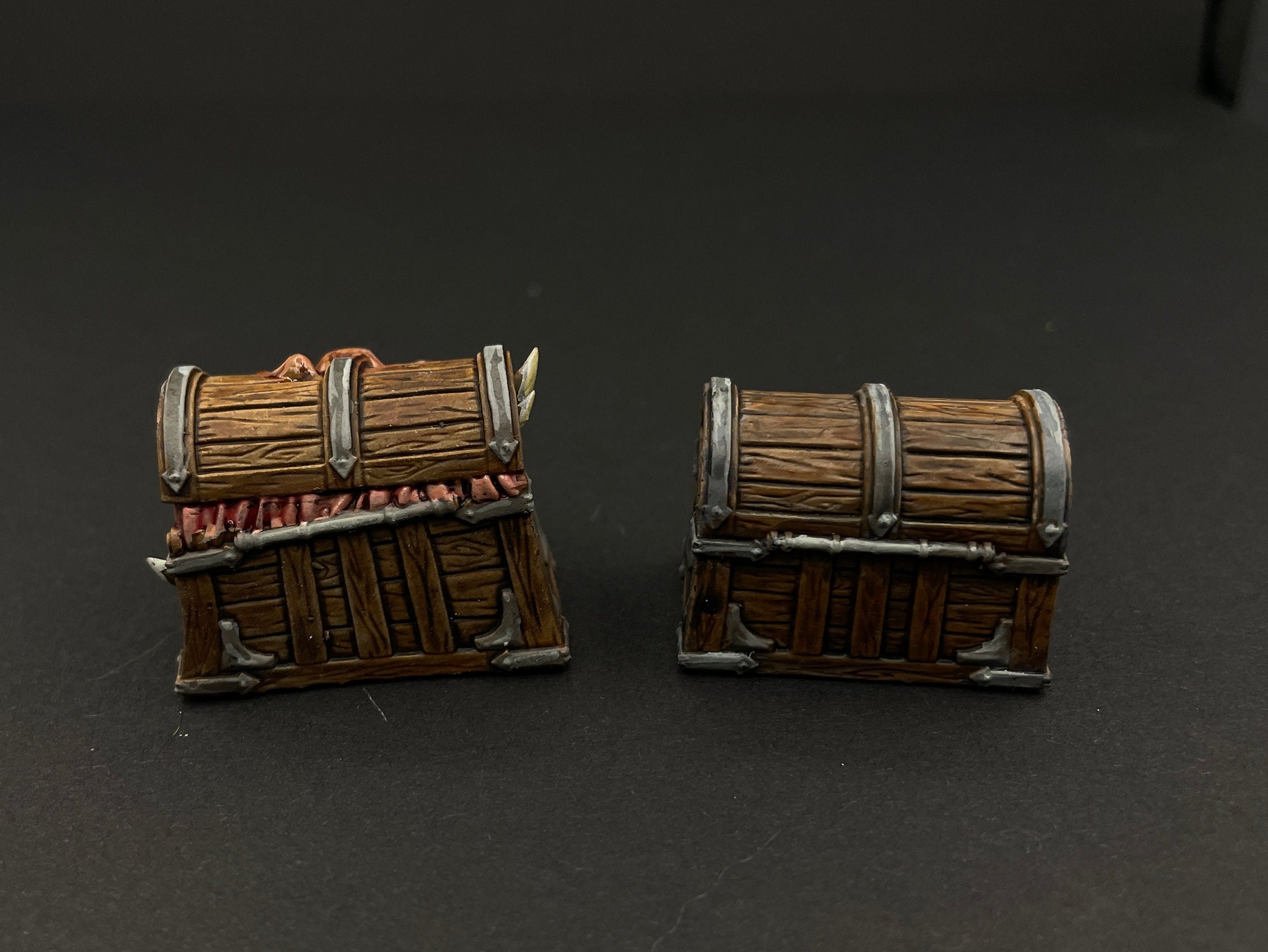 Mimic Treasure Chest Set for Dungeons and Dragons / TTRPG - Etsy