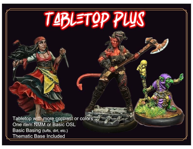 Custom Miniature Printing and Painting Service: Heroforge, Dnd, TTRPG ...