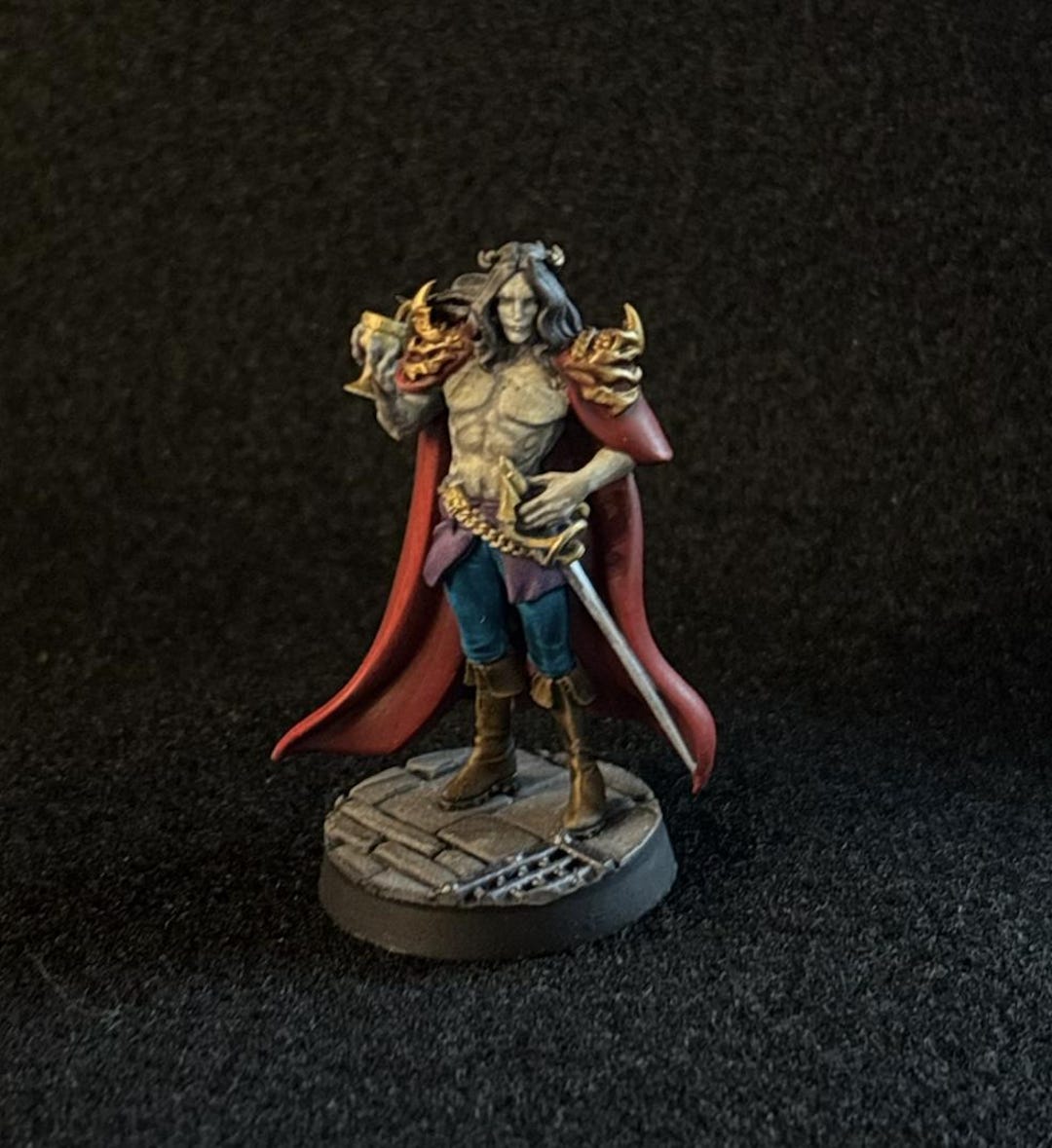 Strahd Vampire Miniature for Dungeons and Dragons - Etsy