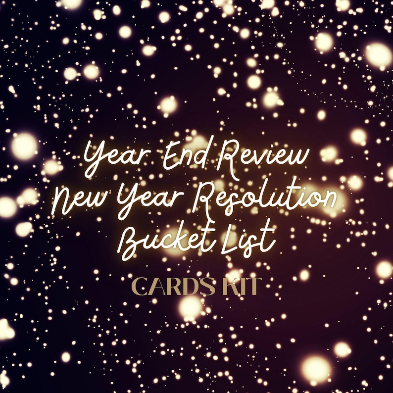 2025 New Year's Printables, 2024 Year End Review, 2025 New Year ...