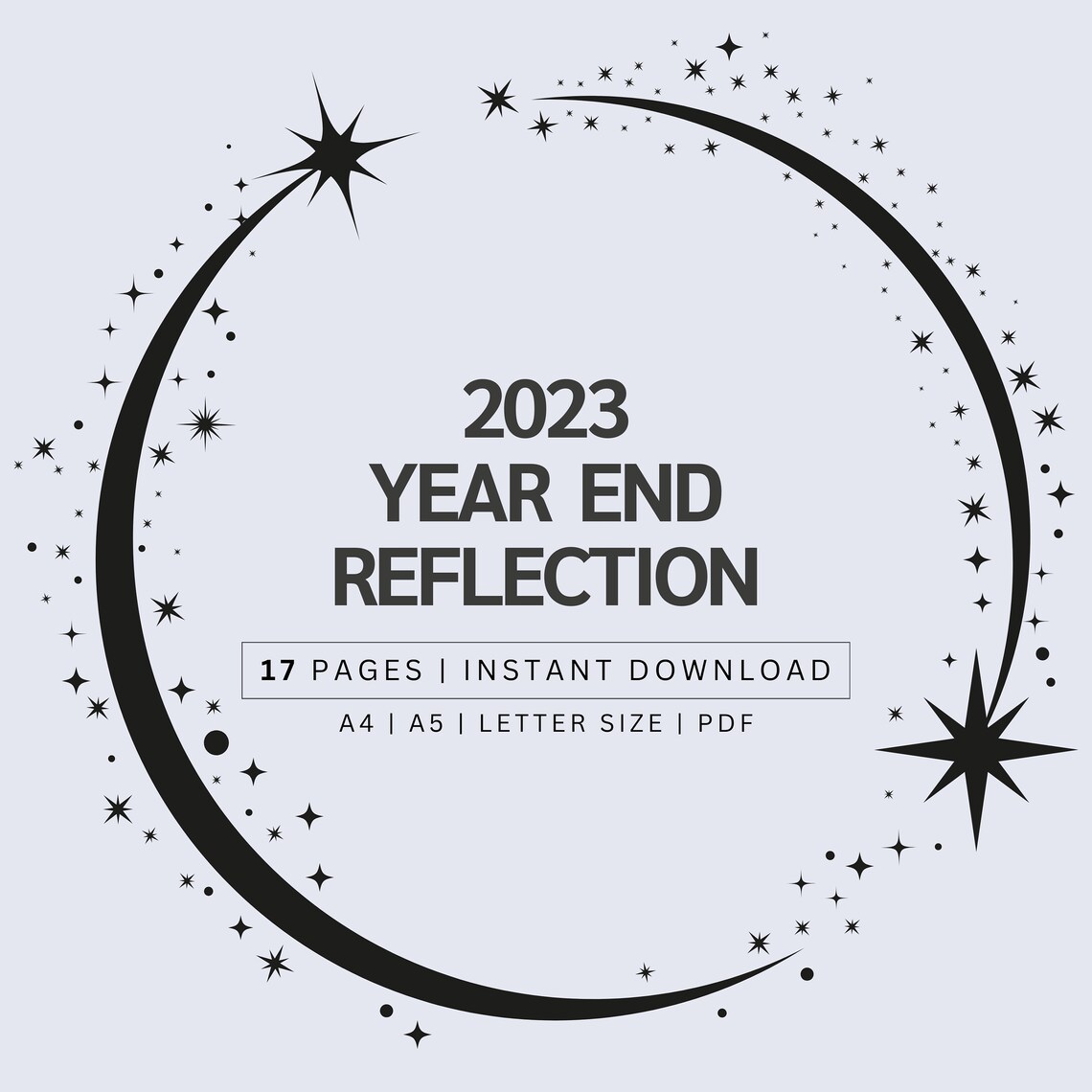 2023 Year End Review, Printable Reflection Journal PDF, Year-end ...