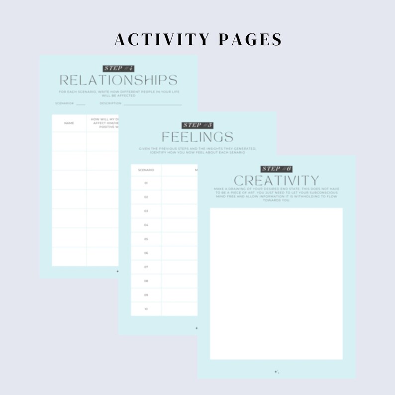 Decision Making Worksheets | Problem-solving Journal, Decision Aid ...