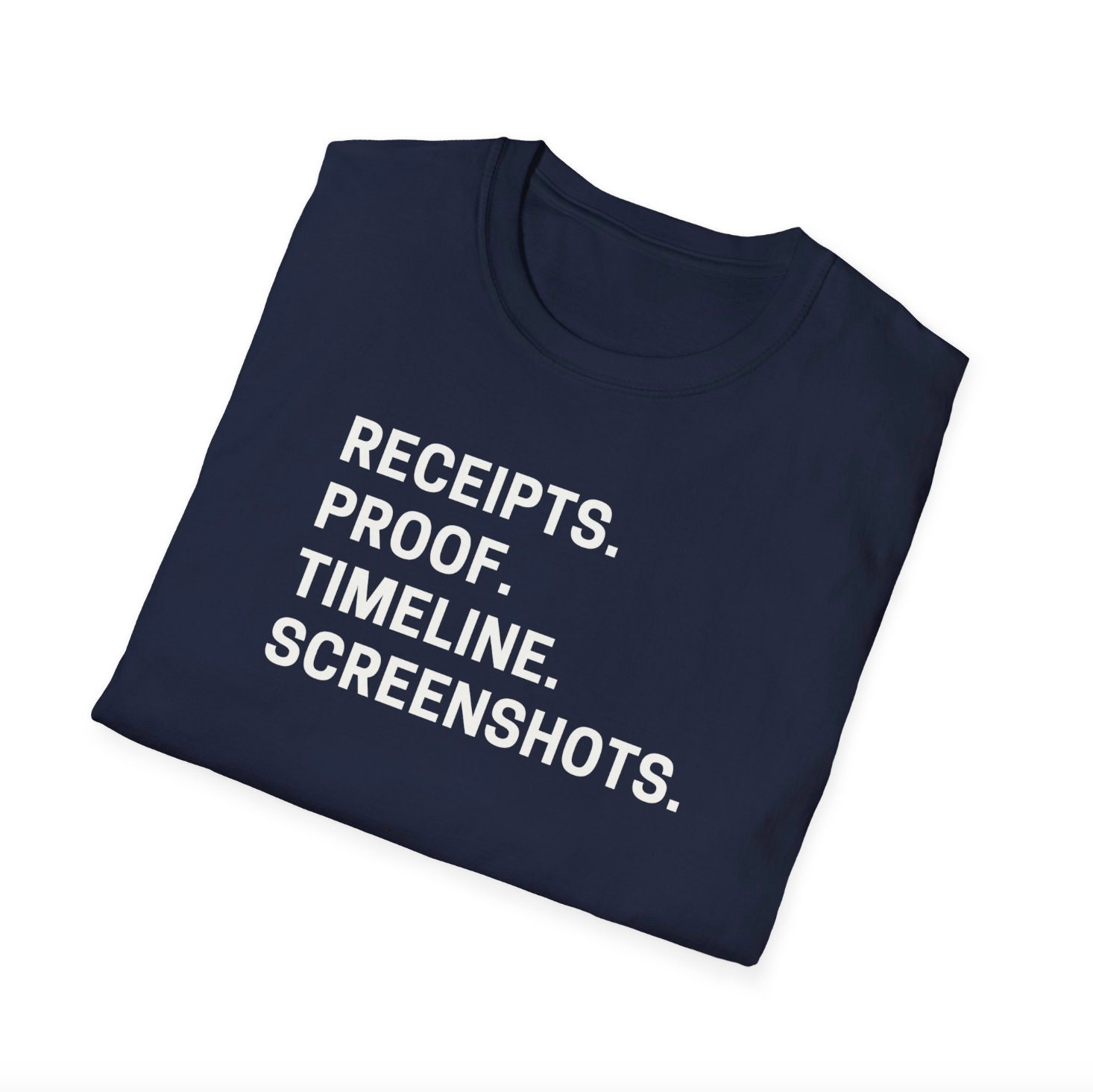 Receipts Proof Timeline Screenshots - T-shirt, the Real Housewives of ...