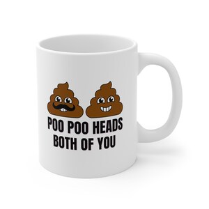 Poo Poo Heads Mug, James Kennedy Poo Poo Heads, Vanderpump Rules, VPR ...