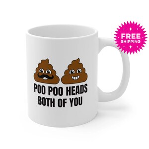 Poo Poo Heads Mug, James Kennedy Poo Poo Heads, Vanderpump Rules, VPR ...