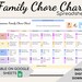 Family Chore Chart, Couples Chore List, Weekly Chore Chart, Family ...
