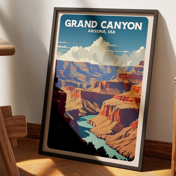 Grand Canyon Poster - Etsy