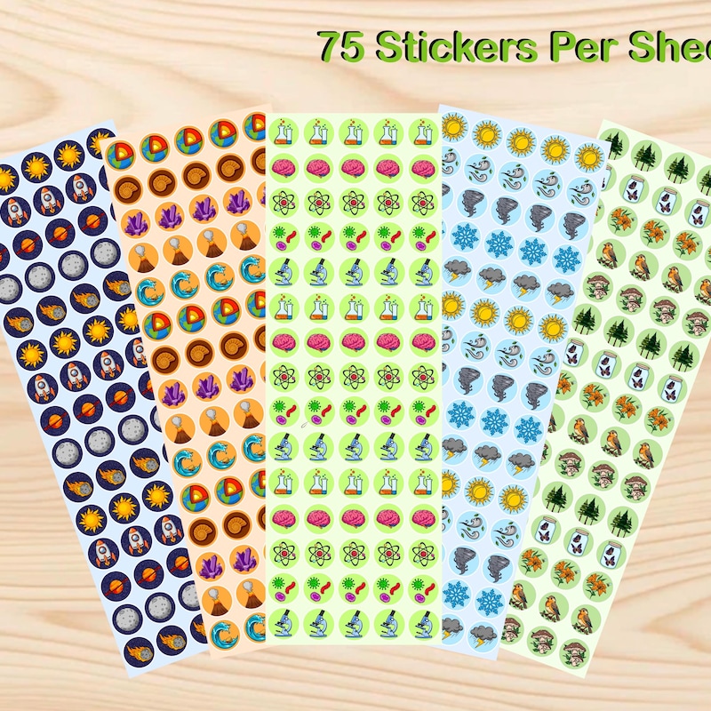 Science Sticker - Etsy